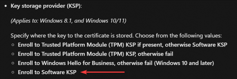 Configure 802.1x Authentication on Surface Hub