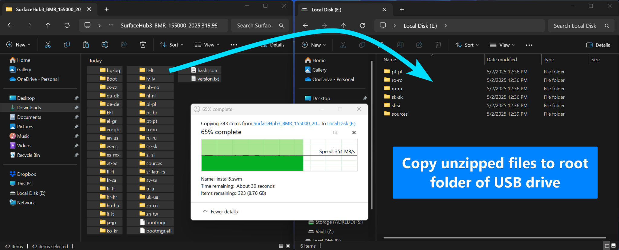 How to USB Migrate Surface Hub 2S to Microsoft Teams Rooms on Windows ...