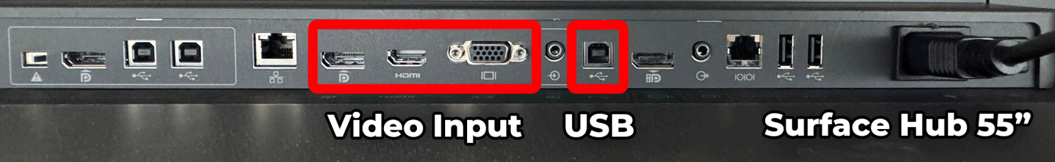 How to Use Surface Hub v1 as External Interactive Display